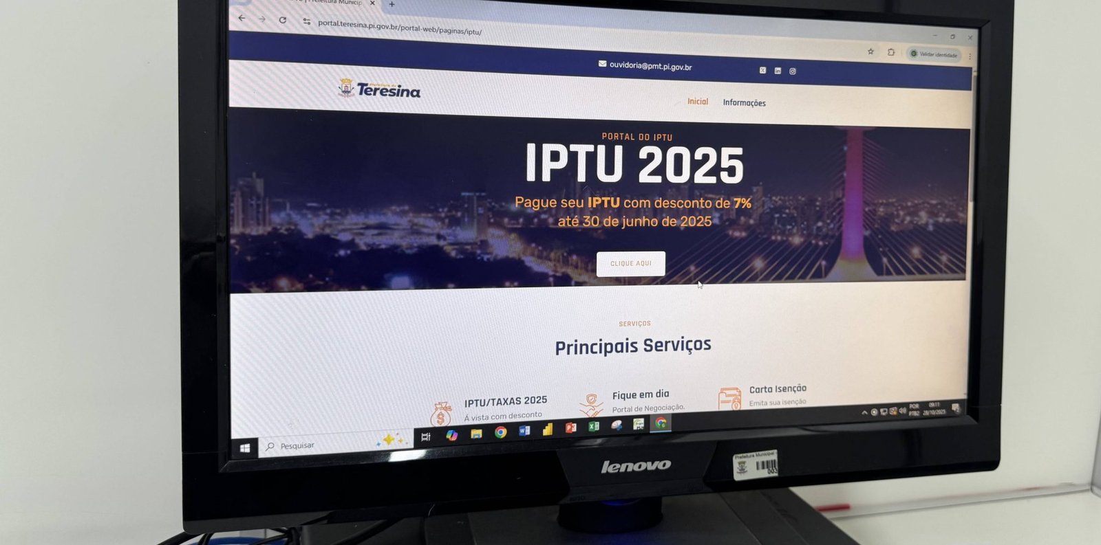 IPTU: quinta cota vence nesta sexta-feira (31) em Teresina - Portal ...